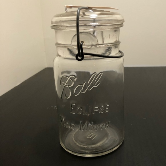 Ball | Kitchen | Vintage Ball Canning Jar Lid Wire Bail Closure Wide ...